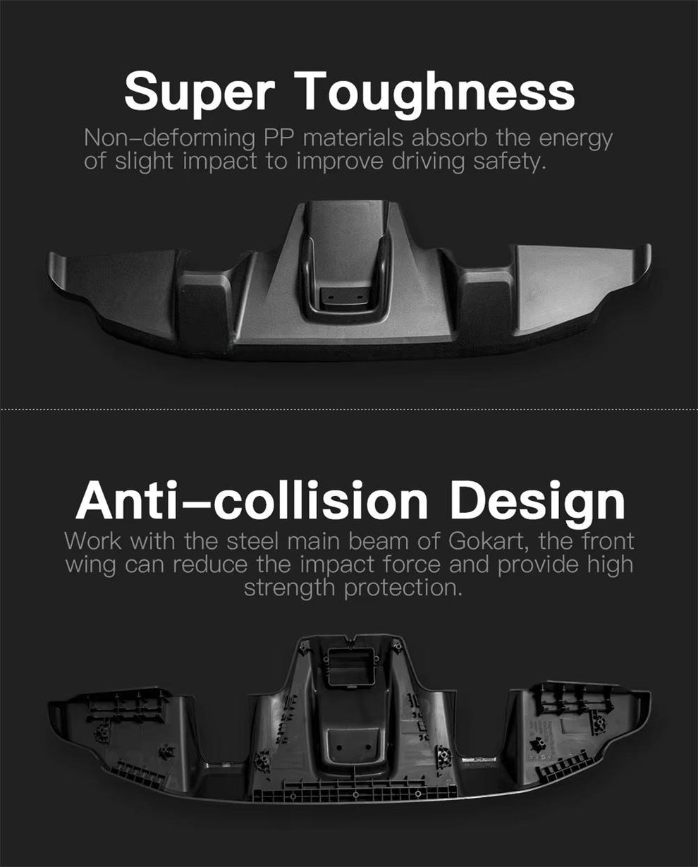 Original Front Wing for Ninebot Segway GoKart – Aerodynamic & Durable ...