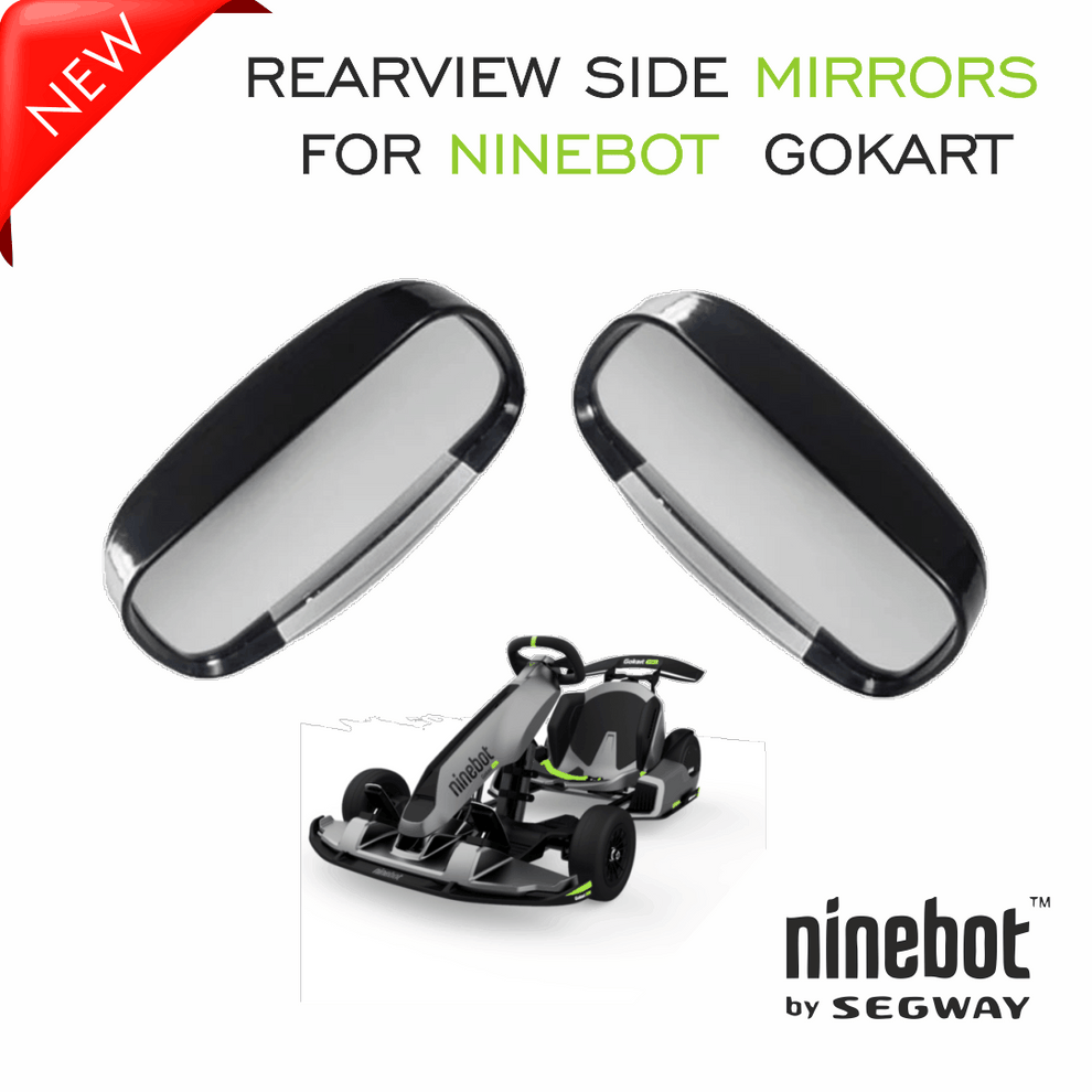 Rearview Side Mirrors For Segway Ninebot Gokart Pro Kit Lamburghini ...